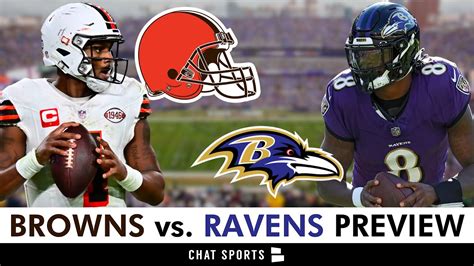 Browns Vs Ravens Week 10 Preview Dawand Jones Moving To Lt Score
