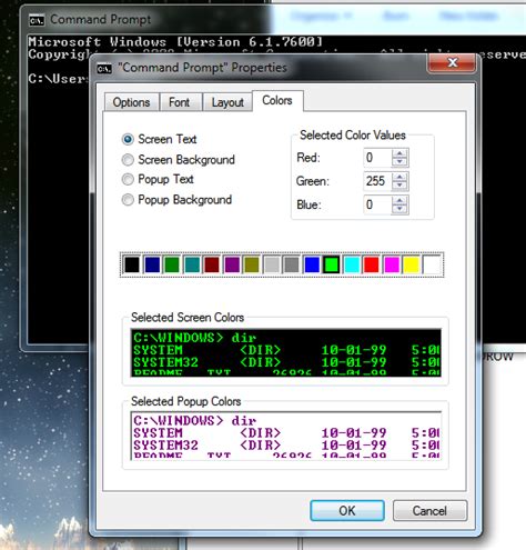 Change The Colors Of Ls When Using Cmd With Cygwin Stack Overflow