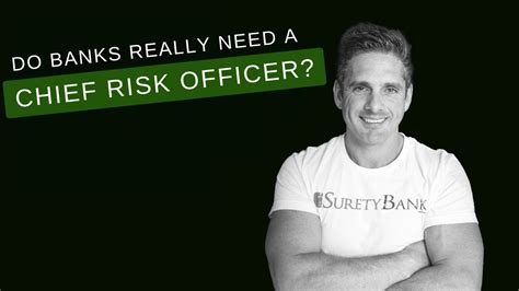 Do Banks Really Need A Chief Risk Officer Youtube