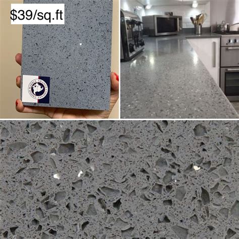 Sparkling Grey Quartz Countertops For Your Kitchen And Bath