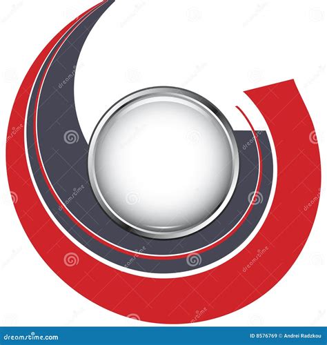 Modern Button Stock Vector Illustration Of Light Element 8576769