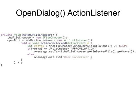 Java Programming JFileChooser AudioPlayer2 Timer RandomAccessFile Ppt