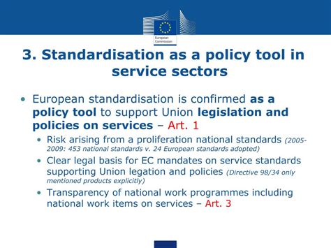 Ppt The Regulation On European Standardisation Powerpoint