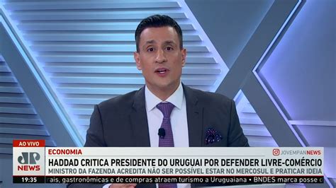 Ministro Da Fazenda Fernando Haddad Pt Critica Presidente Do