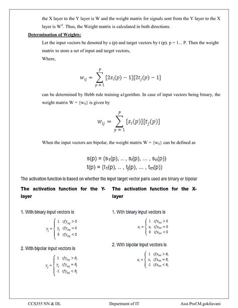 Ccs355 Neural Network And Deep Learning Unit Ii Notes With Question Bank Pdf