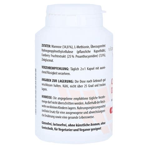 CRANBERRY+D-MANNOSE Kapseln 90 Stück kaufen | medpex