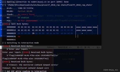 Picoctf2018rop Chain Wppython3ropchain工具 Csdn博客