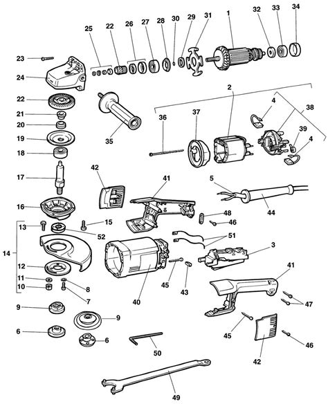 The Ultimate Guide To Understanding Dewalt Angle Grinder Parts Diagram
