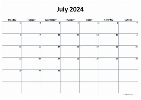 Calendar July 2024 United Kingdom Wikidates Org