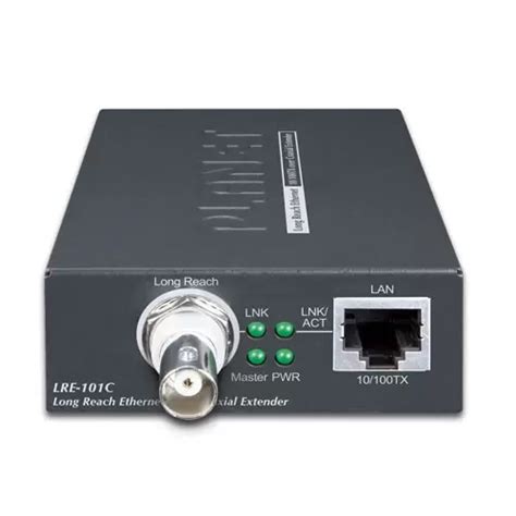 Planet Lre 101c 1 Port 10 100tx Ethernet Over Coaxial Long Reach Ethernet Extender Up To