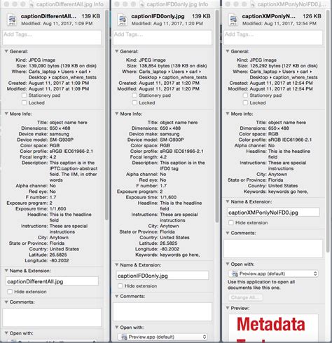 Xmp Iptciim Or Exif Which Is Preferred Carl Seibert Solutions