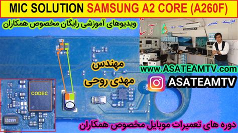A2core A260f Mic Solution آساتیم