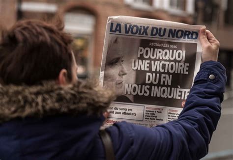 Unes Sur Le Fn La Voix Du Nord Renoue Avec La Mission Civique De