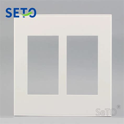 Seto 120 тип шесть портов пустая настенная пластина розетка Keystone Лицевая панель пустая