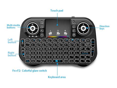 JEQANG Mini Wireless+Bluetooth Keyboard with Backlight JA-501 - My ...