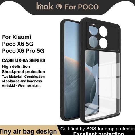 Jual Jual Case Xiaomi Poco X6 X6 Pro 5G Imak Ux 9A Hybrid Airbags