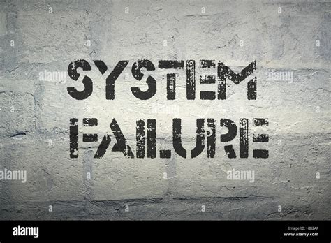 System Failure Hi Res Stock Photography And Images Alamy