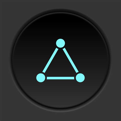 Round Button Icon Connection Network Button Banner Round Badge Interface For Application