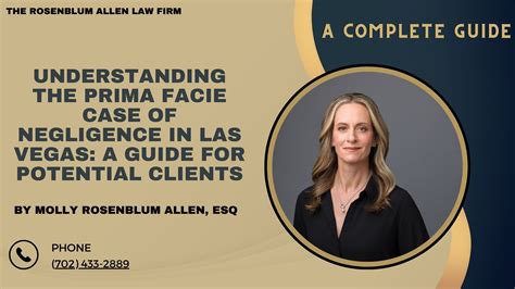 Prima Facie Case Of Negligence Do You Have A Case Facts