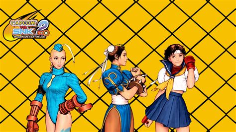 CAPCOM VS SNK 2 CAPCOM Girls By Shinkiro By Hes6789 On DeviantArt