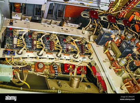 Aviation Electronics Inside A Passenger Aircraft At Museum China Stock