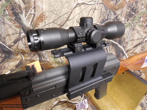 AK SIDE RAIL SCOPE MOUNT LIFETIME WARRANTY FACTORY NEW IN BOX