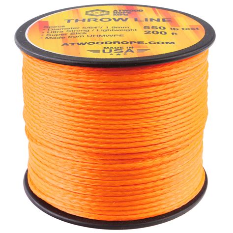 Arborist Throw Line Dyna X Atwood Rope Mfg