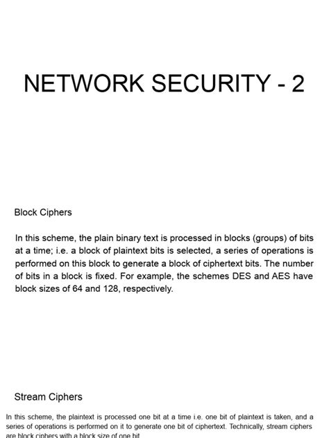 network security 2 pdf cryptography encryption