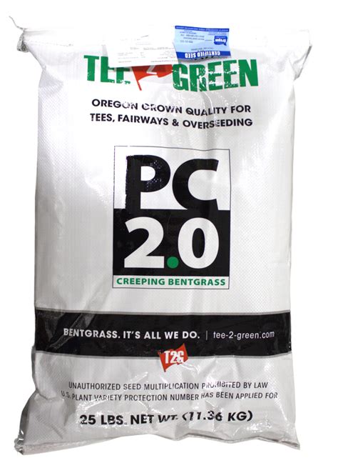Pc 20 Creeping Bentgrass Seed 25 Lbs