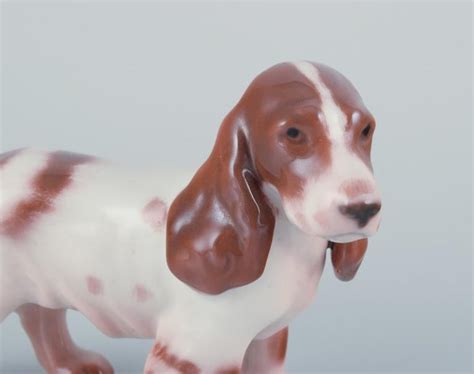 Bing And Grøndahl Porcelain Figurine Of A Cocker Spaniel For Sale At