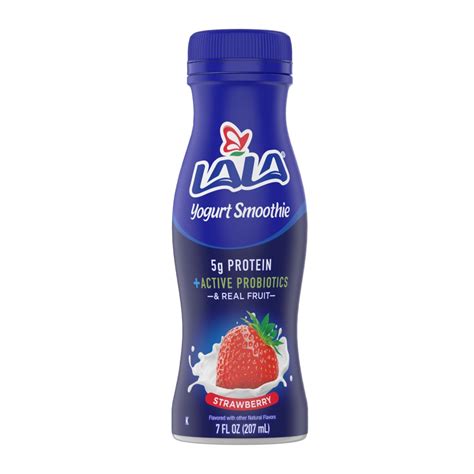 Lala® Wild Strawberry Flavored Probiotic Yogurt Smoothie Drink 7 Fl Oz