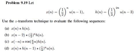 Solved Let Xn 12n Un 1 Hn 132n U N