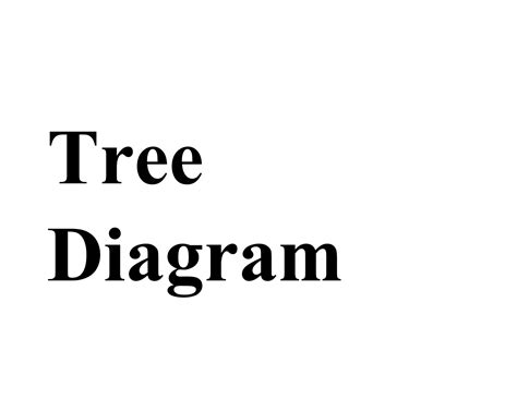 Tree Diagram Docx