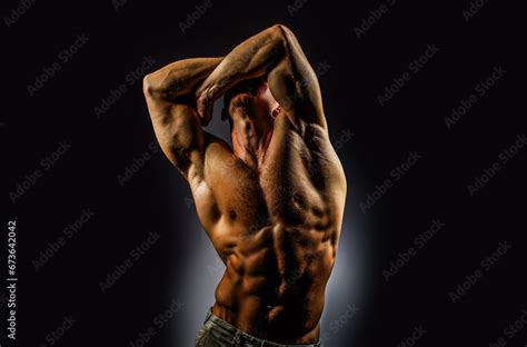 Male Model With Perfect Body Seductive Gay Sexy Body Strong Brutal Guy Sexy Male Naked Torso