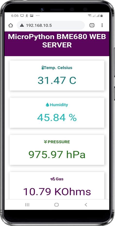Esp8266 Micropython Server