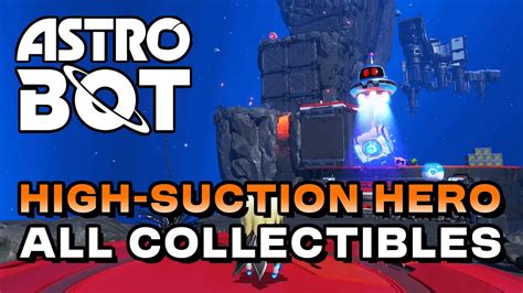 Astro Bot - High-Suction Hero (Secret Level) All Collectible Locations (Bots & Puzzle Pieces ...