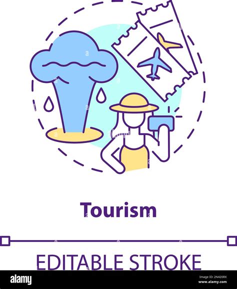 Tourism Concept Icon Stock Vector Image And Art Alamy