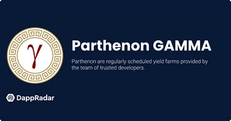 Parthenon Gamma Analytics Dappradar