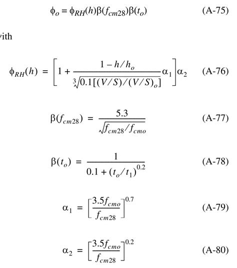 Pdf Guide For Modeling And Calculating Shrinkage And Creep In Hardened Concrete