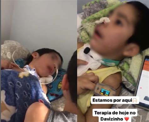 Vítima De Madrasta E O Pai Menino De 4 Anos Que Ficou Acamado Após