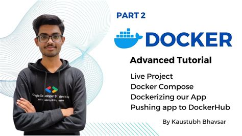 Docker Advanced Tutorial Docker Compose Multi Container App Push To Docker Hub Live Demo