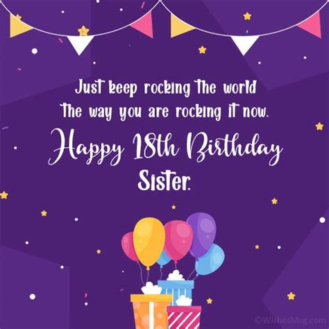 Descobrir 95 Imagem Happy 18th Birthday Wishes Br Thptnganamst Edu Vn