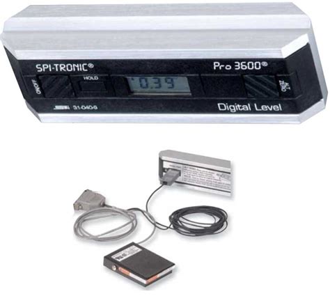 Spi 31 040 9 Pro 3600 Digital Level Protractor With Spc Output