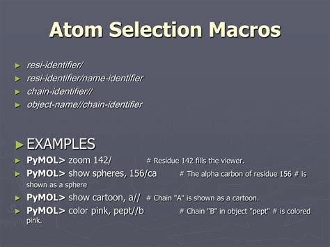 Ppt Pymol Molecular Graphics System Powerpoint Presentation Free