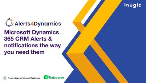 Manage Alerts And Notifications In Dynamics 365 Crm Alerts4dynamics