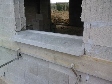Pose Des Appuis De Fenetres Notre Construction