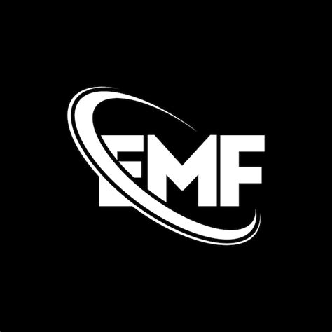 Premium Vector Emf Logo Emf Letter Emf Letter Logo Design Initials Emf Logo Linked With Circle