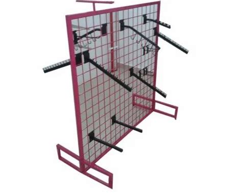 Free Standing Wire Grid Display Stand At Piece Seawoods Mumbai ID