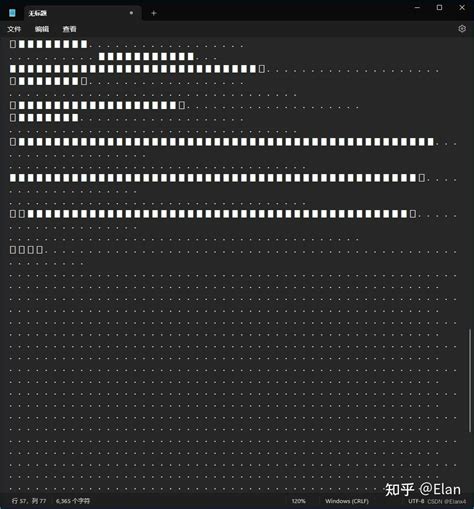 炫酷的“ascii艺术”图片 知乎
