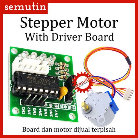 Stepper Motor ULN Driver Board Module BYJ BYJ ULN ARDUINO DC V Lazada Indonesia